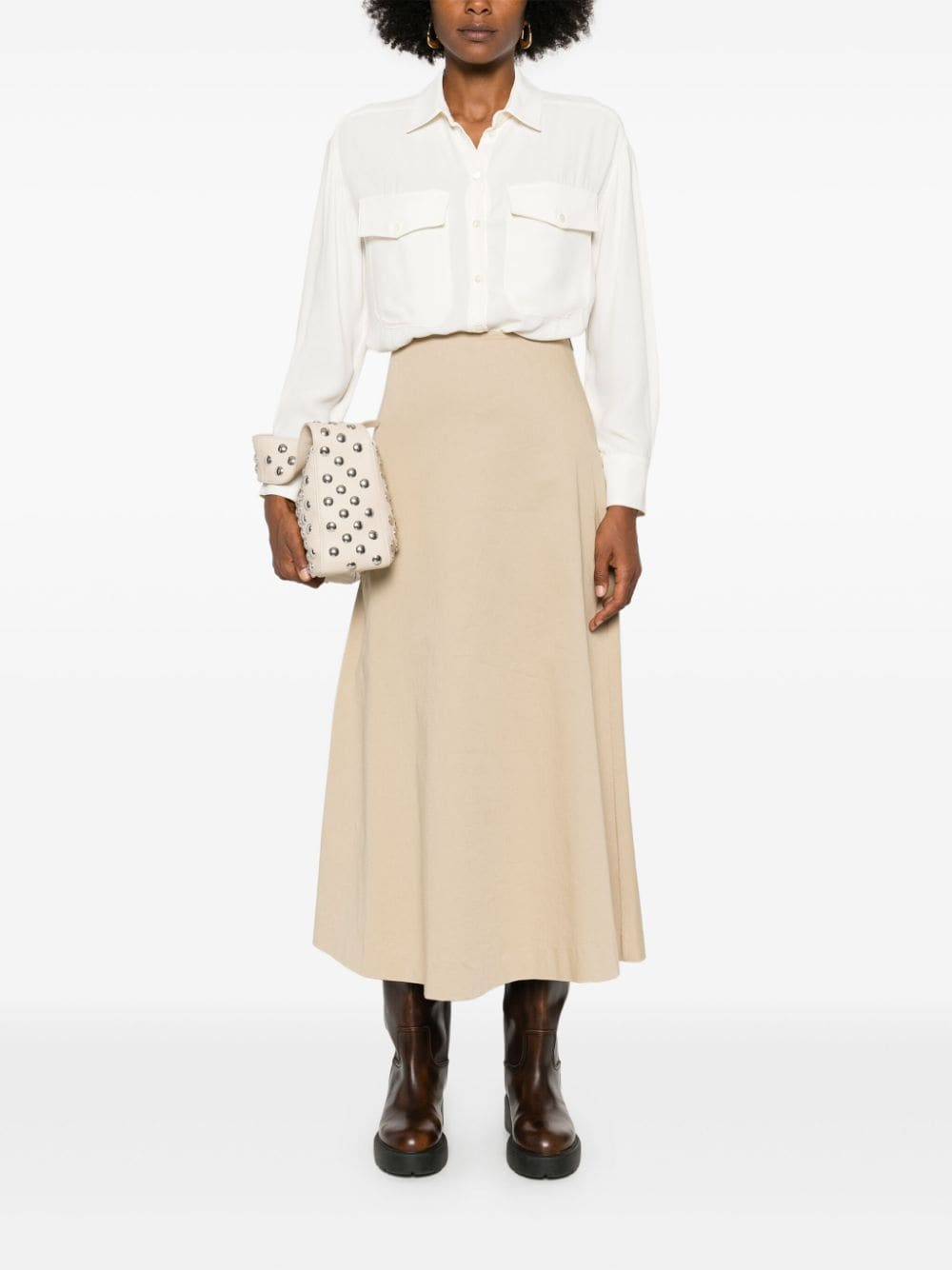 SEMICOUTURE Semicouture Crepe Shirt