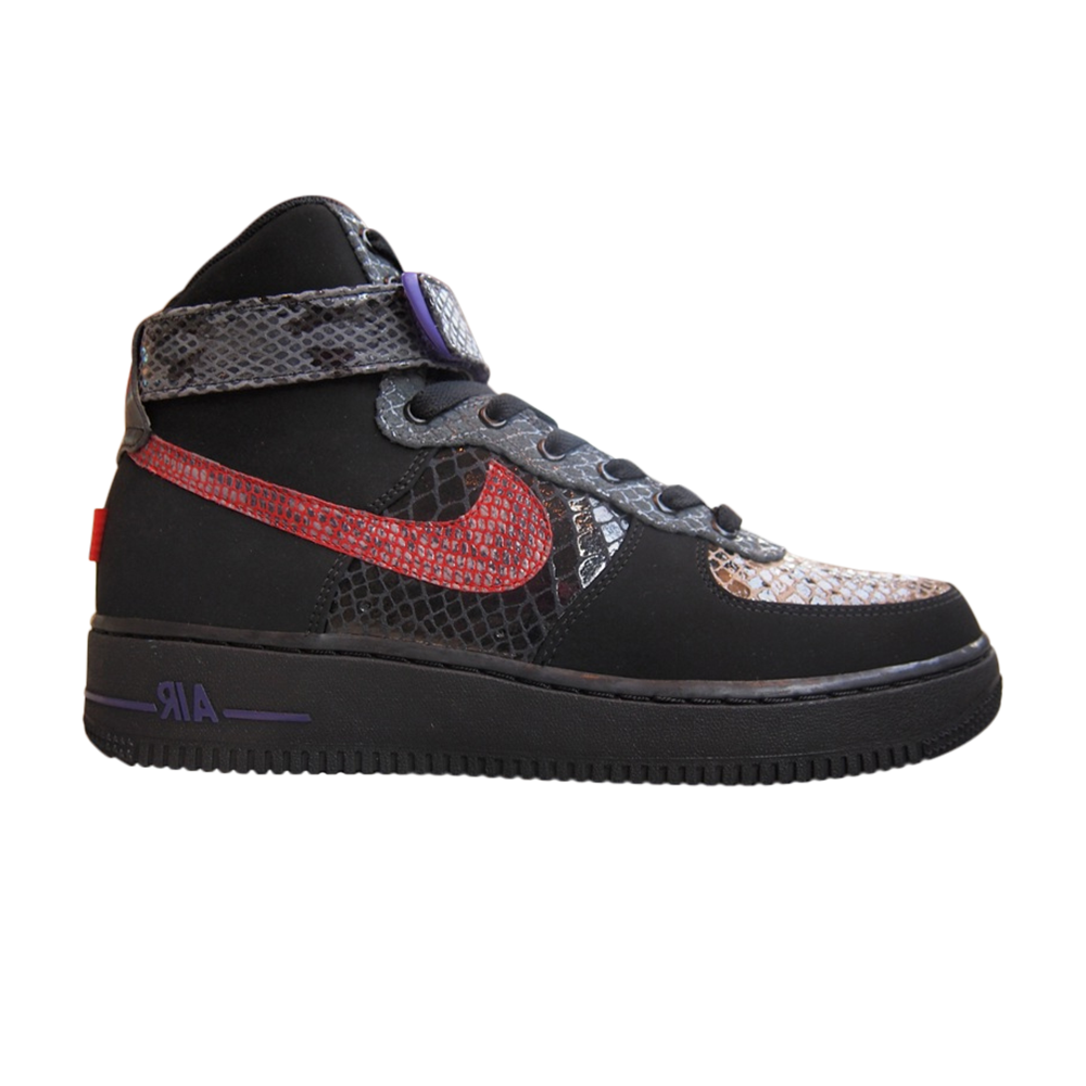 Nike Air Force 1 Downtown Hi Spike Sneakers - Black | Editorialist