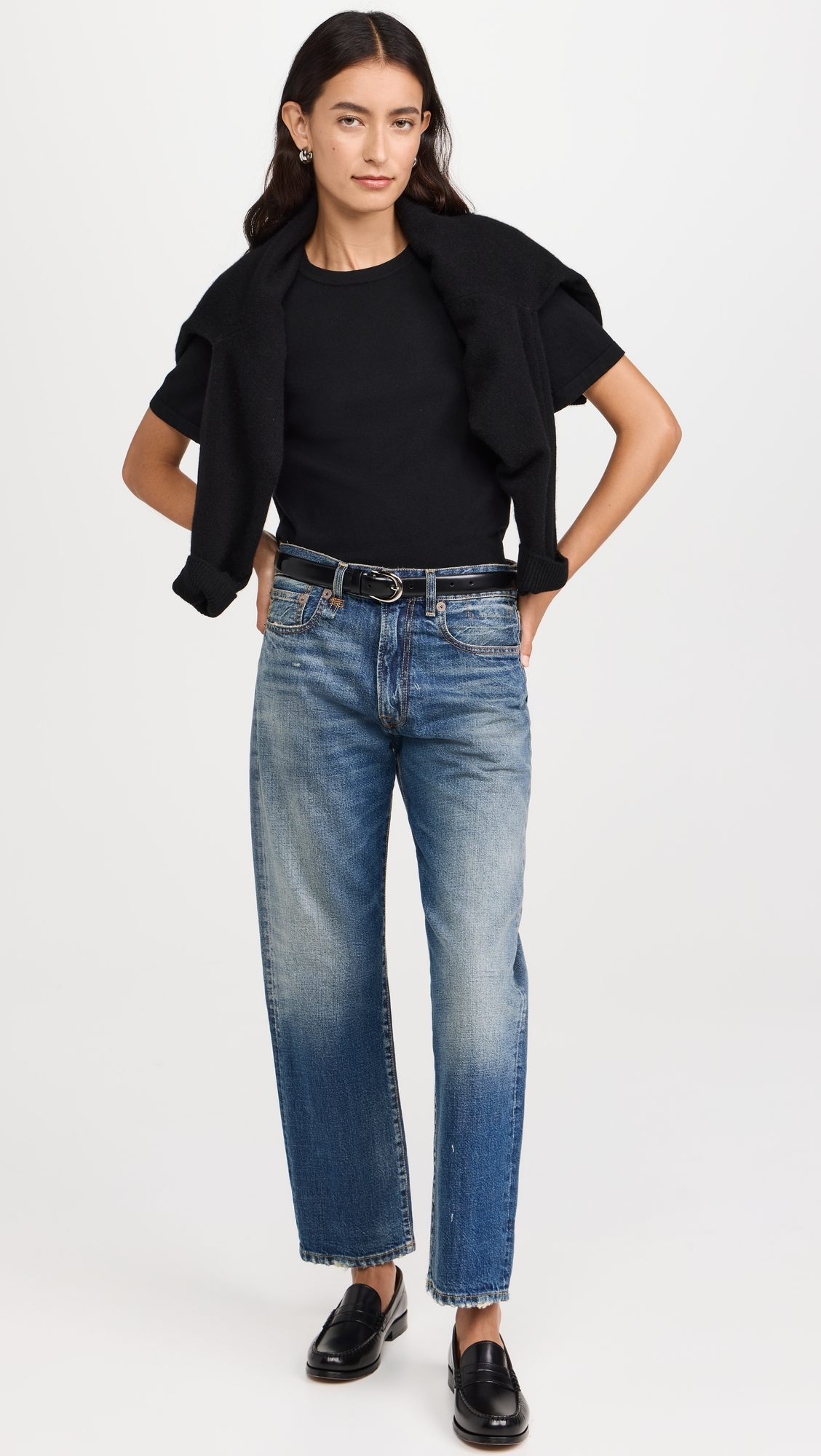 RAILS RAILS Cotton Cashmere Crewneck Tee