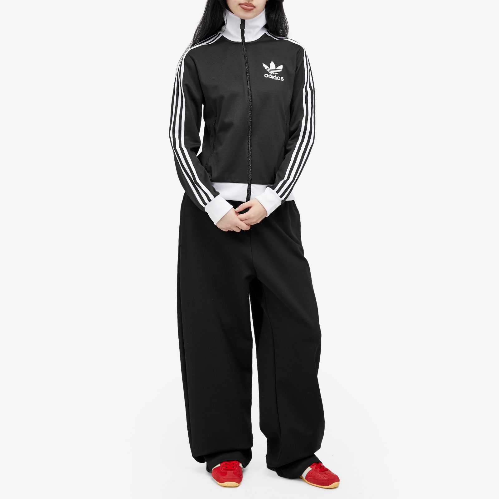 Adidas Beckenbauer Track Top In Black - 41% Off | Editorialist