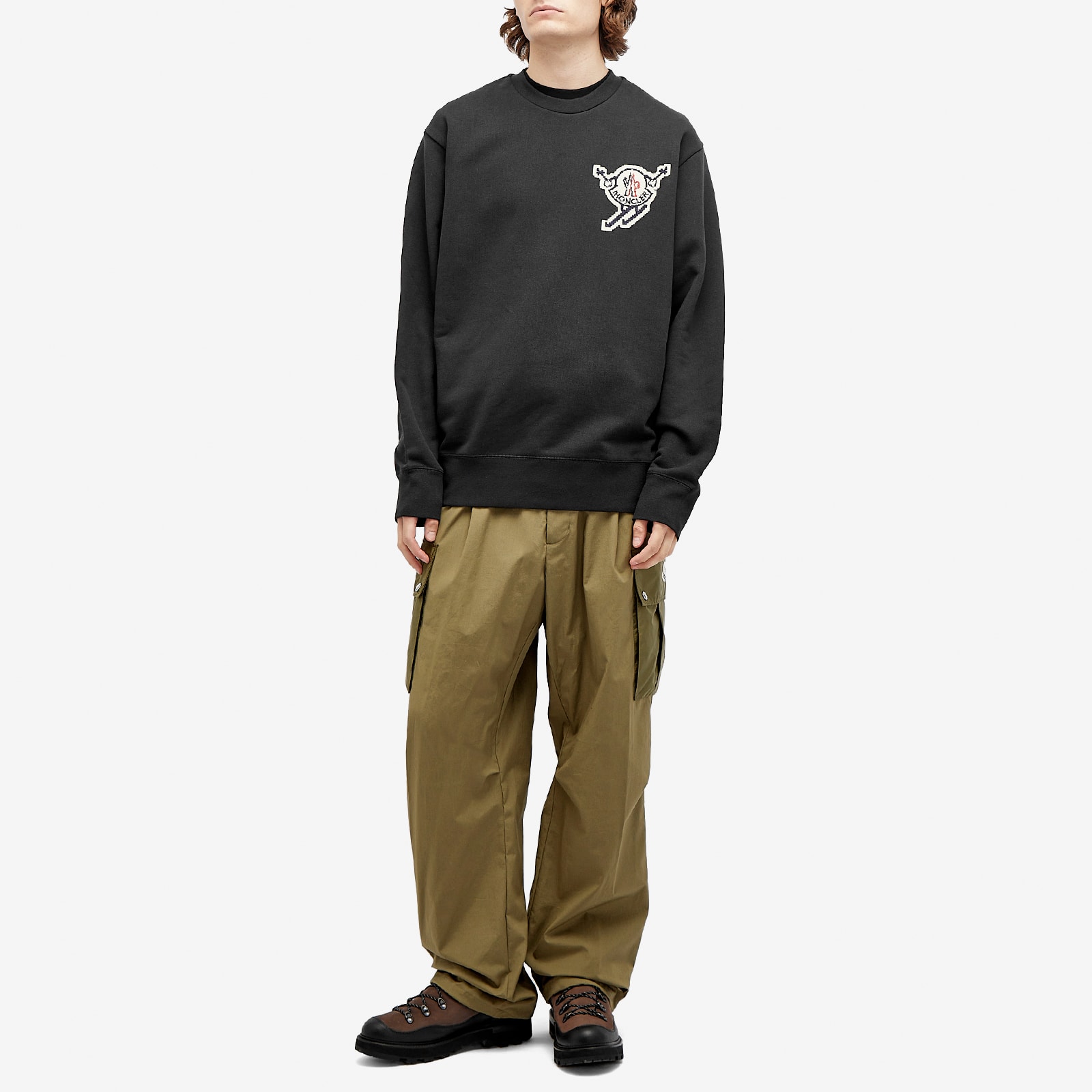 Moncler 1952 Archive Sweatshirt - Black | Editorialist
