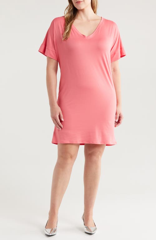 24SEVEN COMFORT APPAREL 24seven Comfort Apparel Loose Fit Jersey T-Shirt Dress