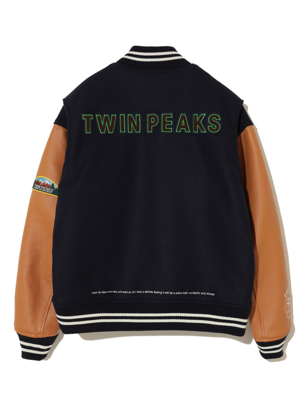Undercoverism Twin Peaks Varsity Jacket - Blue | Editorialist