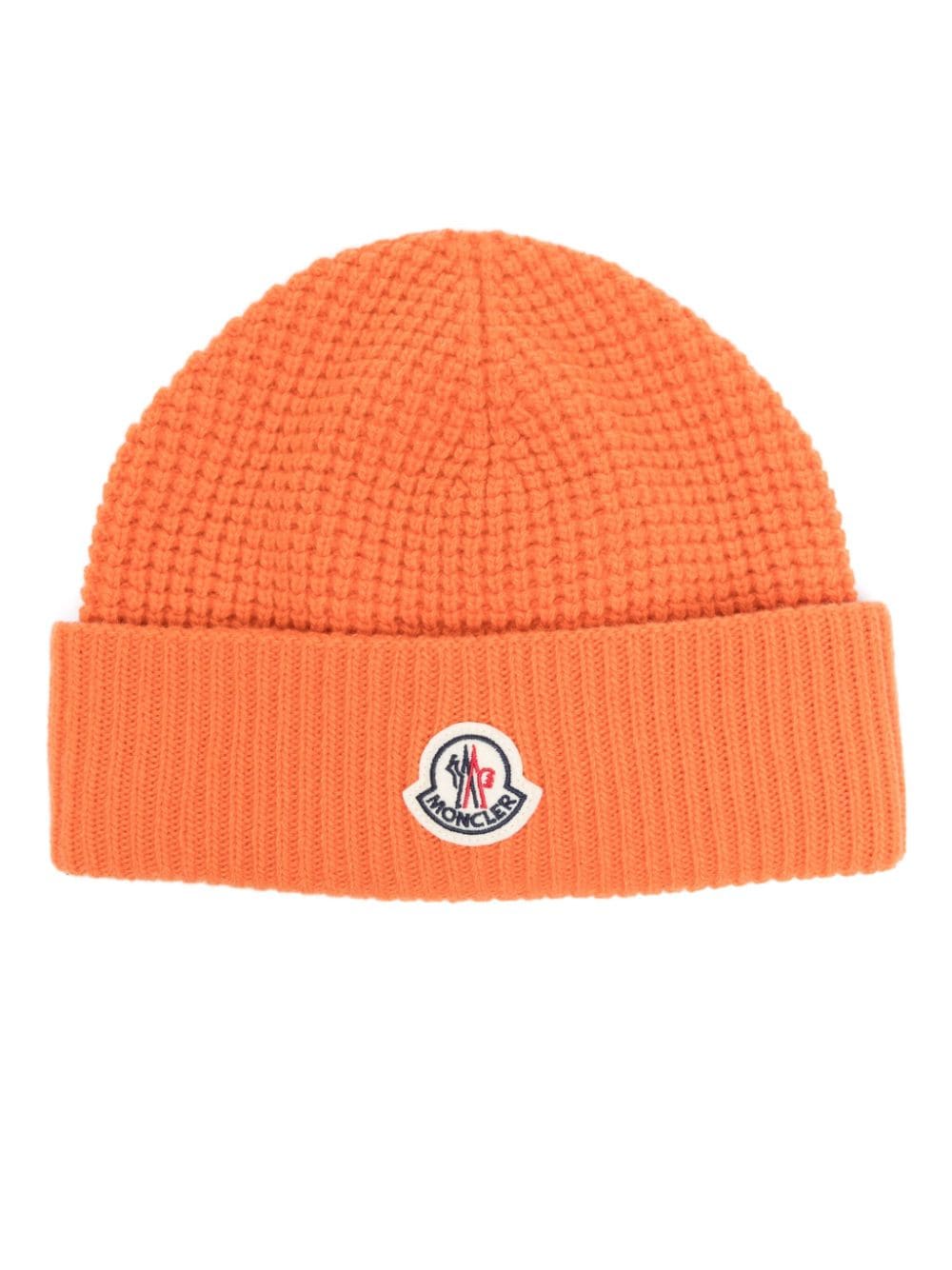 Orange Moncler beanie 31941013_62050822_600.jpg main image 3