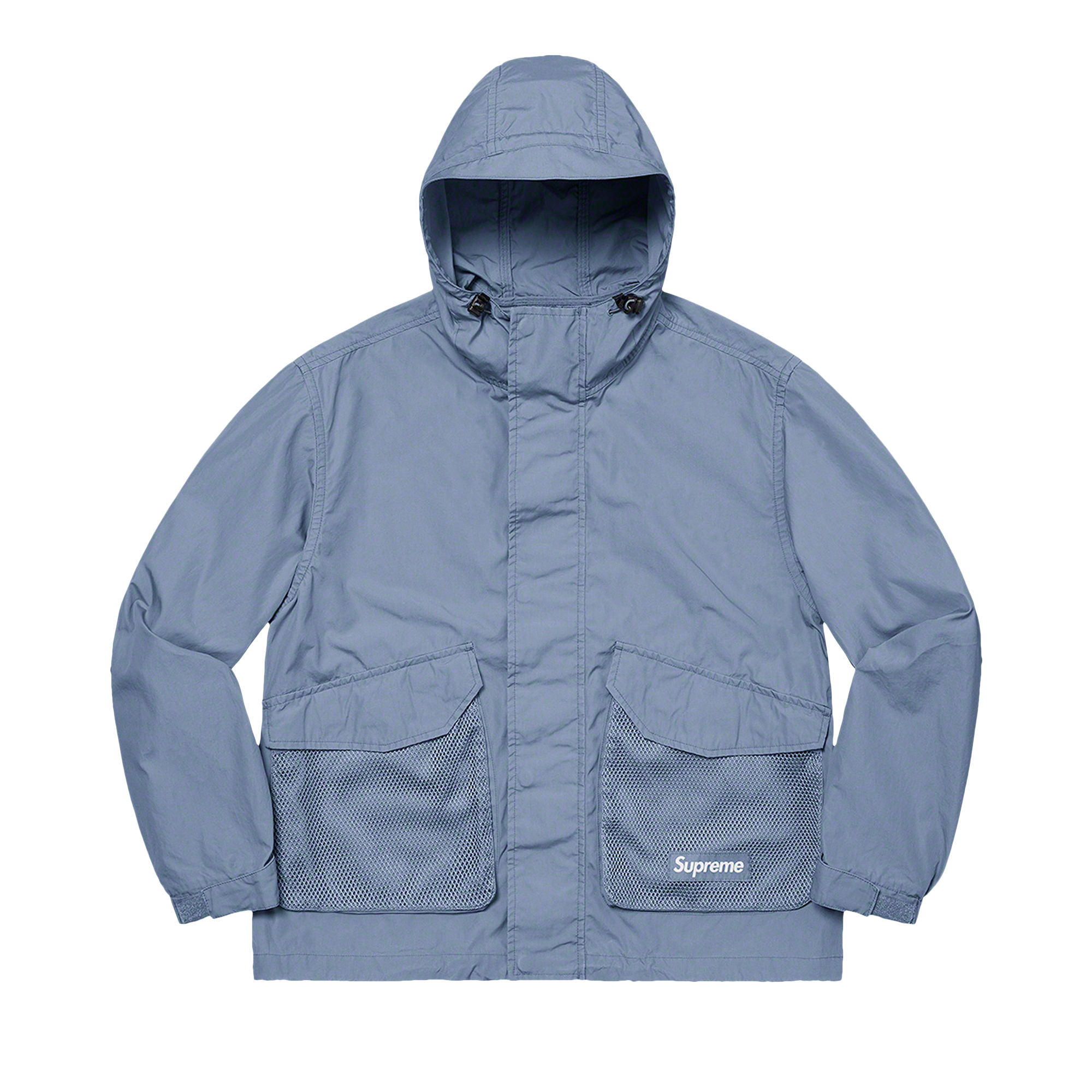 Supreme Mesh Pocket Cargo Jacket - Blue | Editorialist