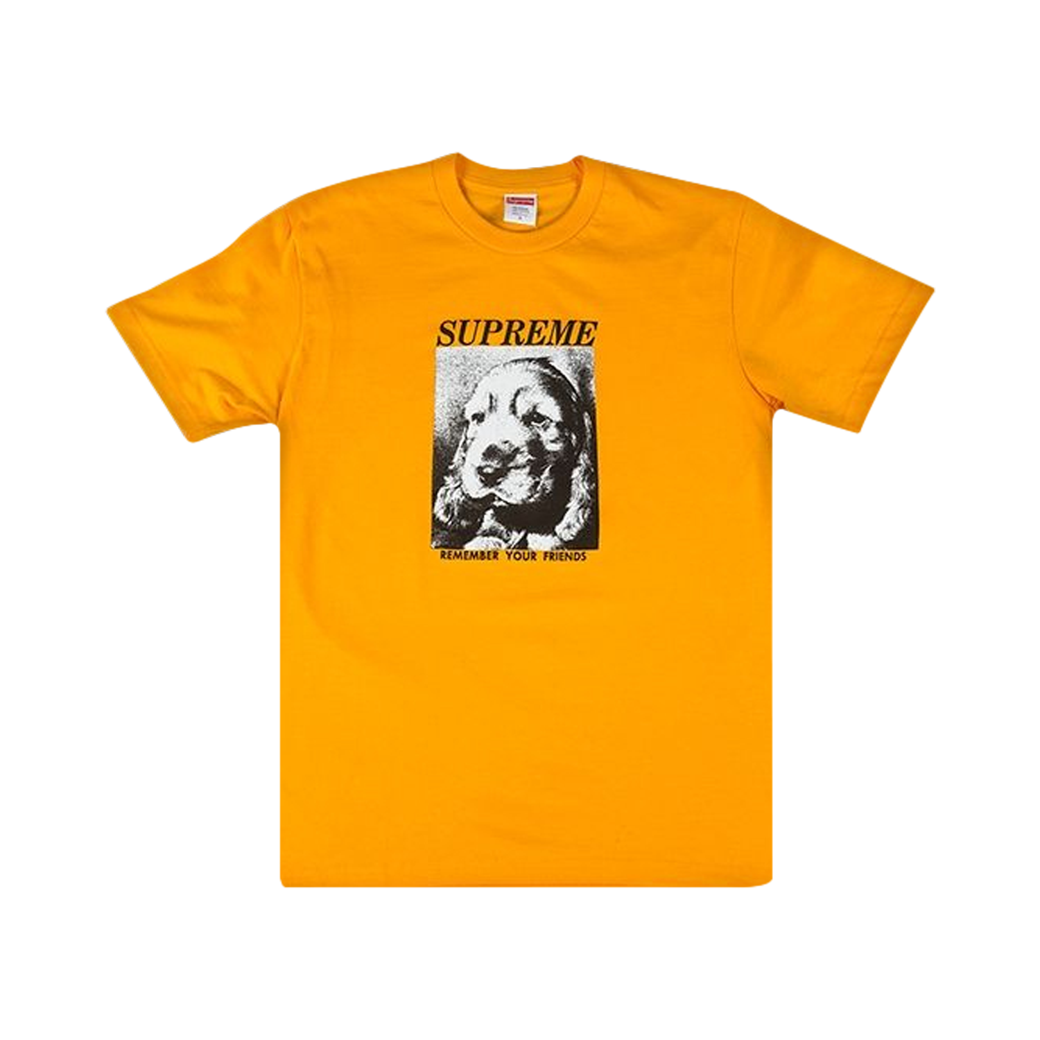 Supreme Remember T-Shirt - Orange | Editorialist