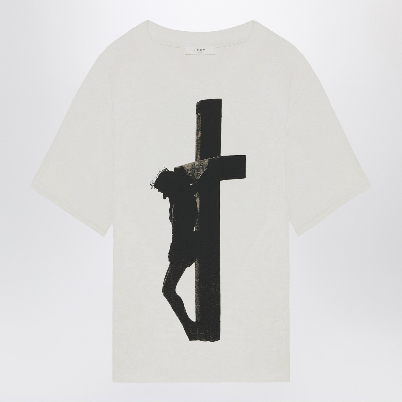 1989 Studio T Shirt Ss Cross In White - 28% Off | Editorialist