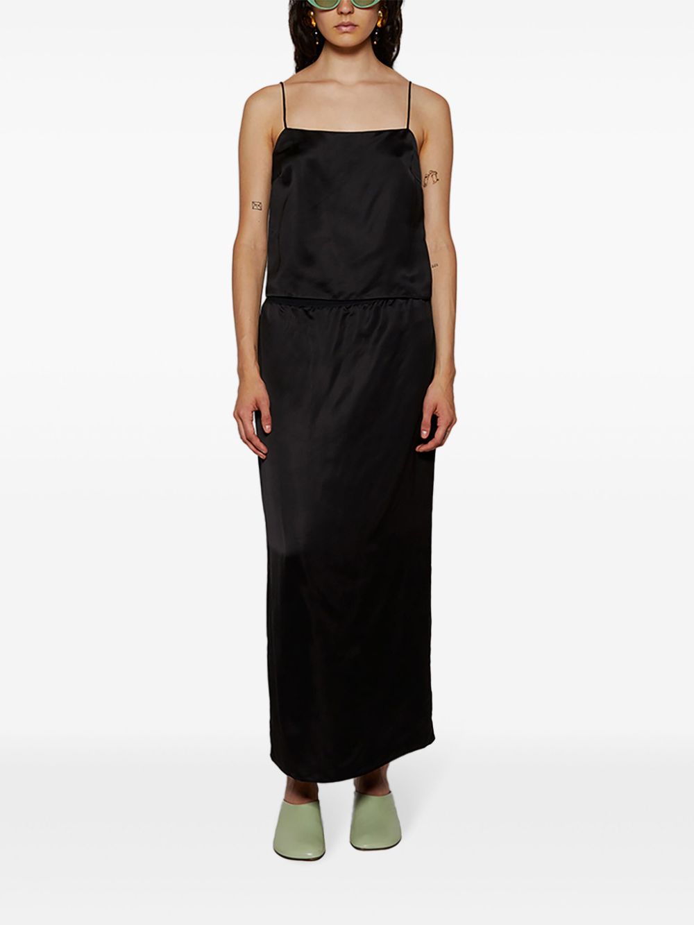 WARDROBE.NYC WARDROBE.NYC Sleeveless Satin Top