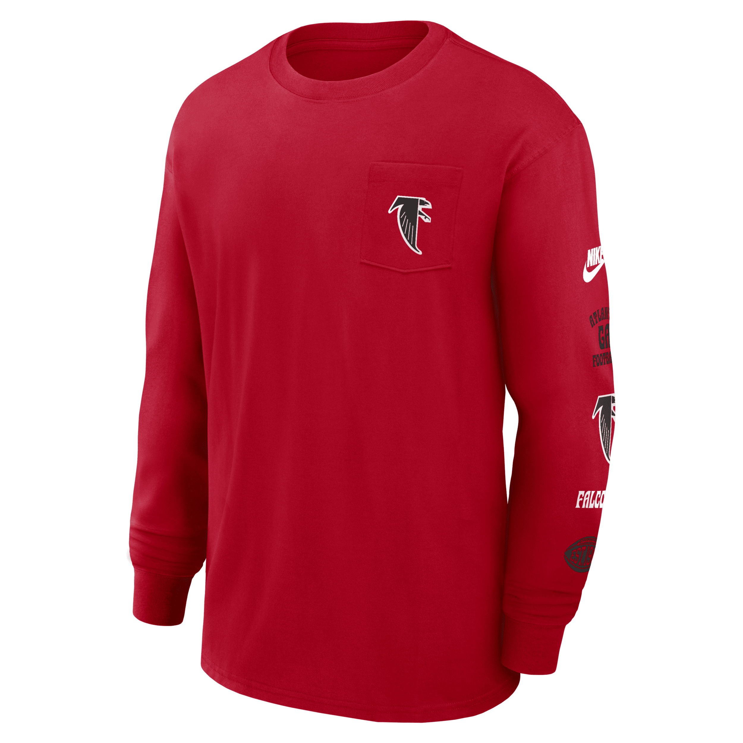 atlanta falcons nike long sleeve