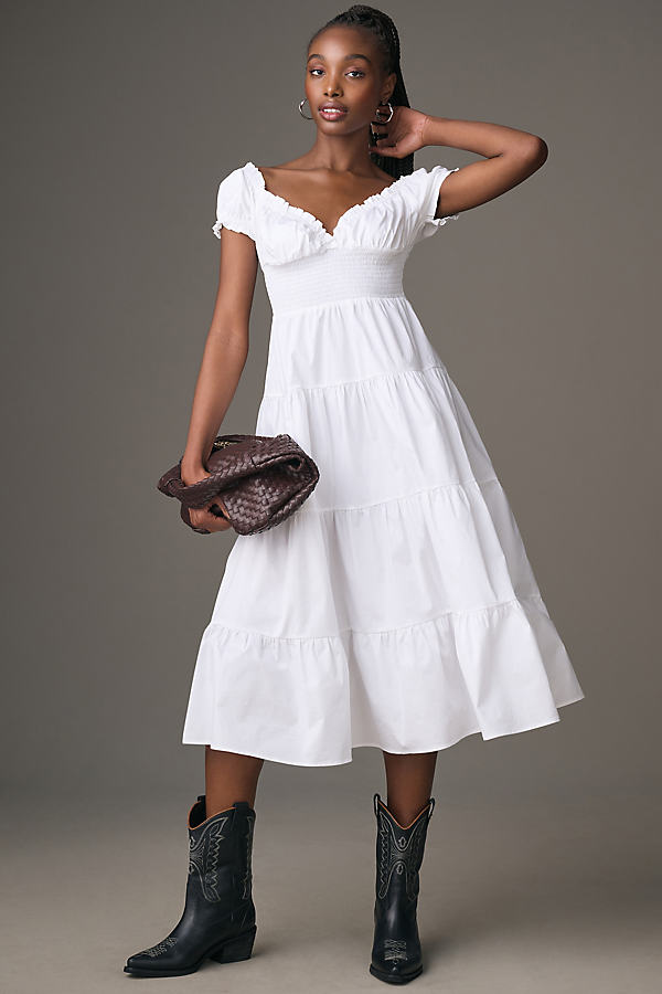 off the shoulder white graduation dress Cream White Floral Off-Shoulder Short Graduation Dress Cream White Floral / XSmall