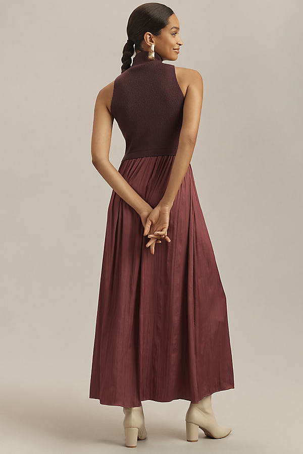 Anthropologie The Thea Twofer Sweater Dress: Sleeveless Edition - Purple |  Editorialist