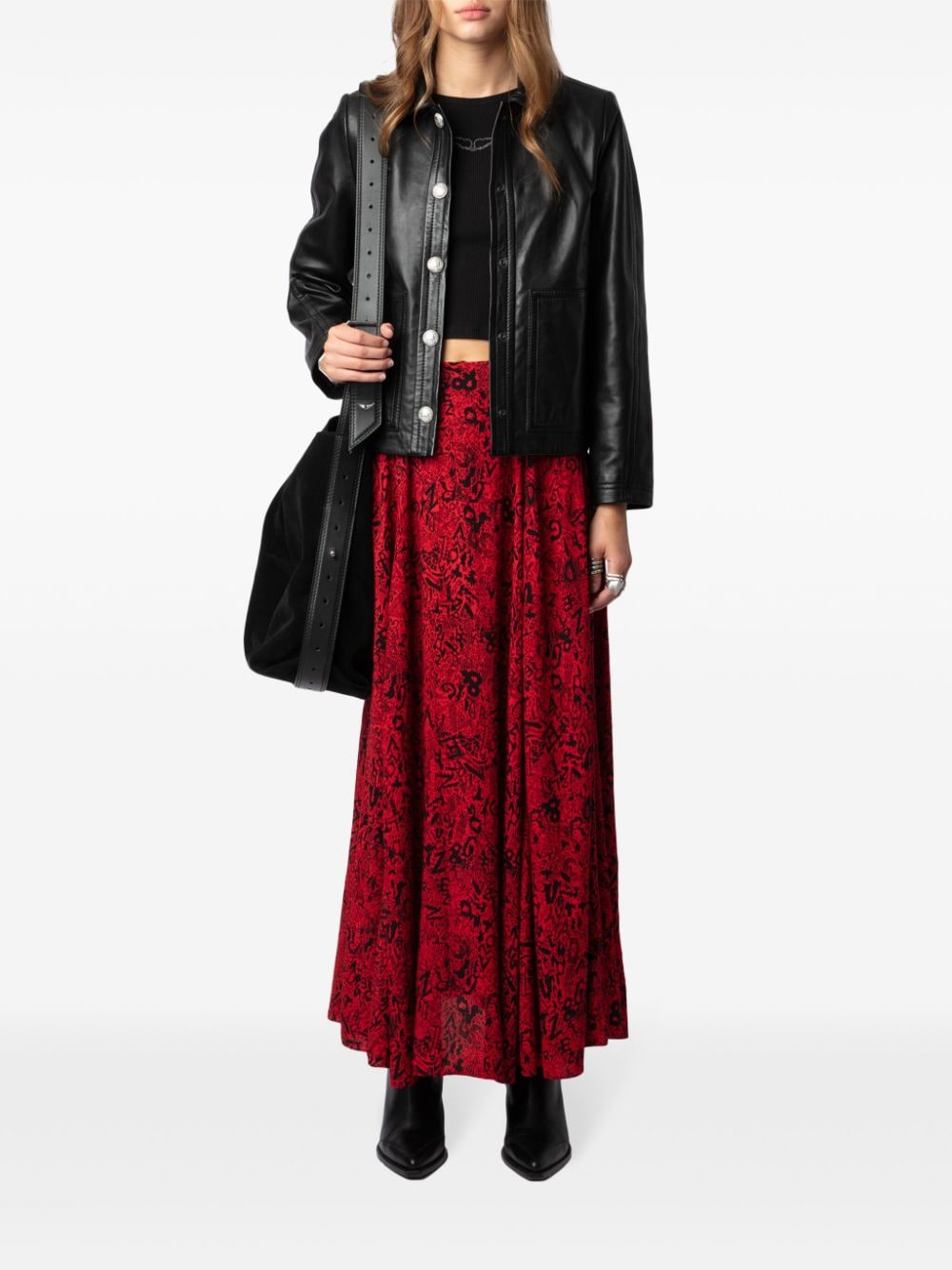 ZADIG&VOLTAIRE Zadig&Voltaire joyo soft long skirt