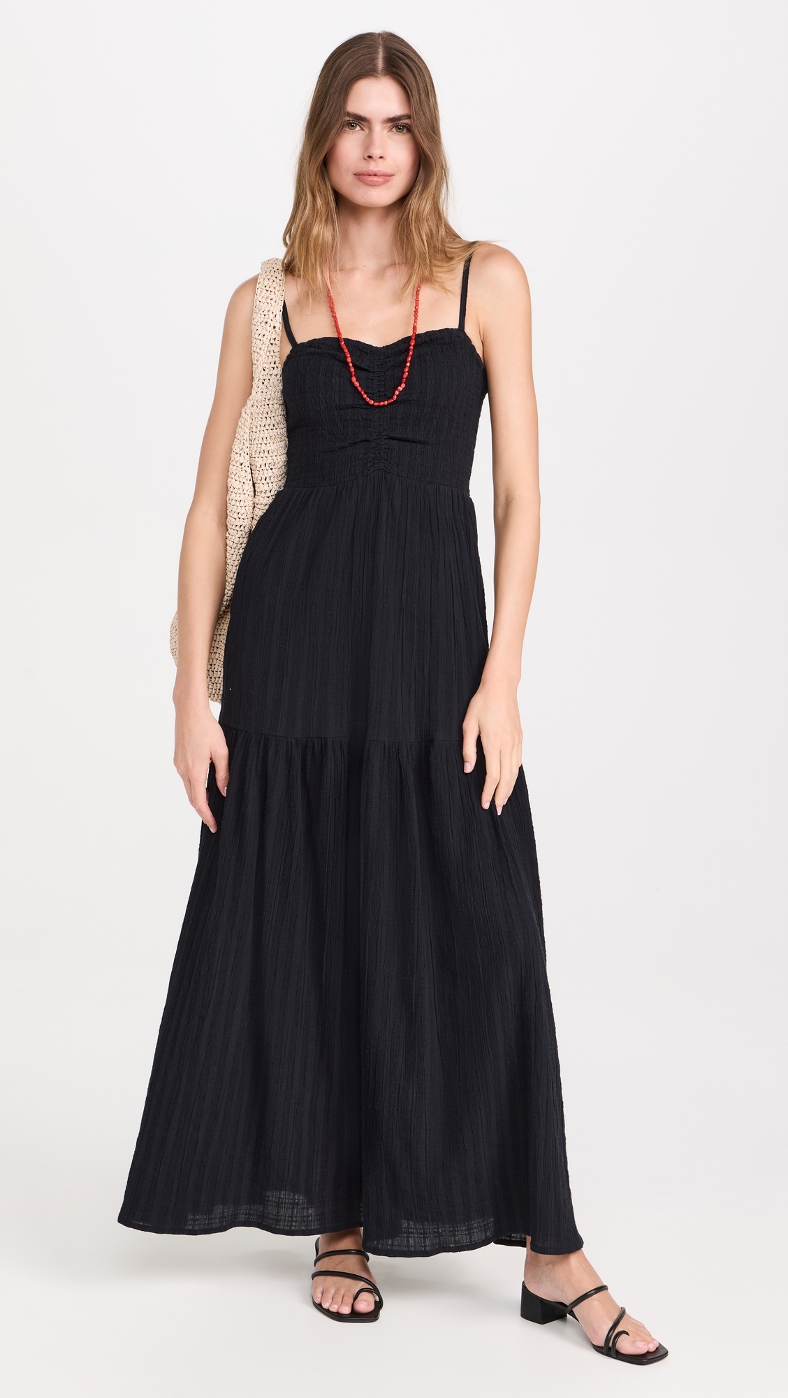 L*Space Love Linen Blend Maxi Dress In Multicolor - 47% Off | Editorialist