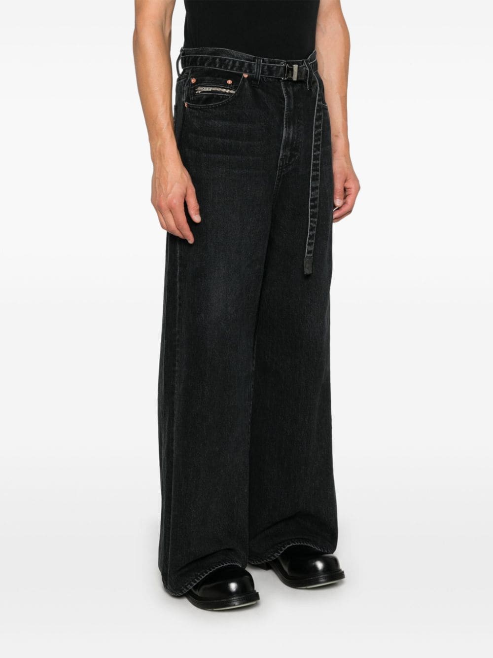 SACAI sacai Wide-Leg Jeans