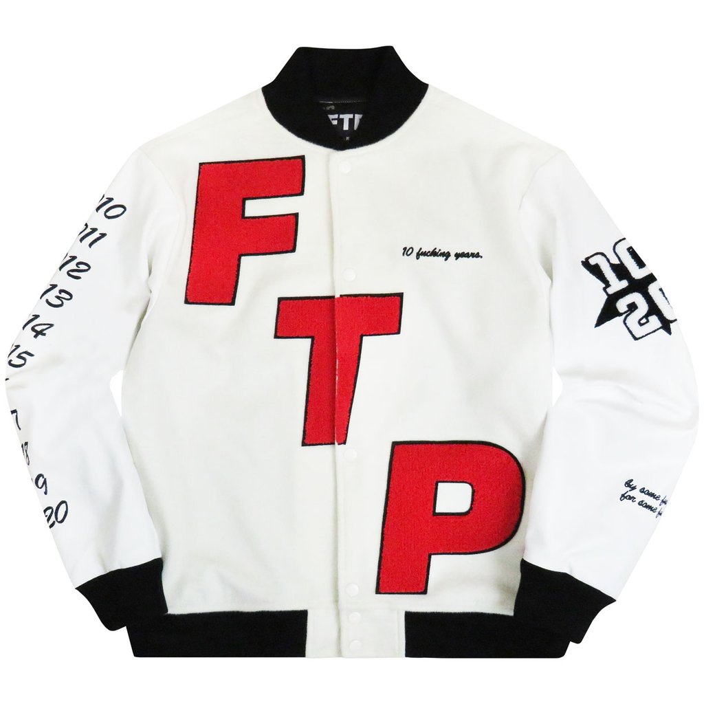 Ftp Embossed Logo Work Jacket - Black | Editorialist