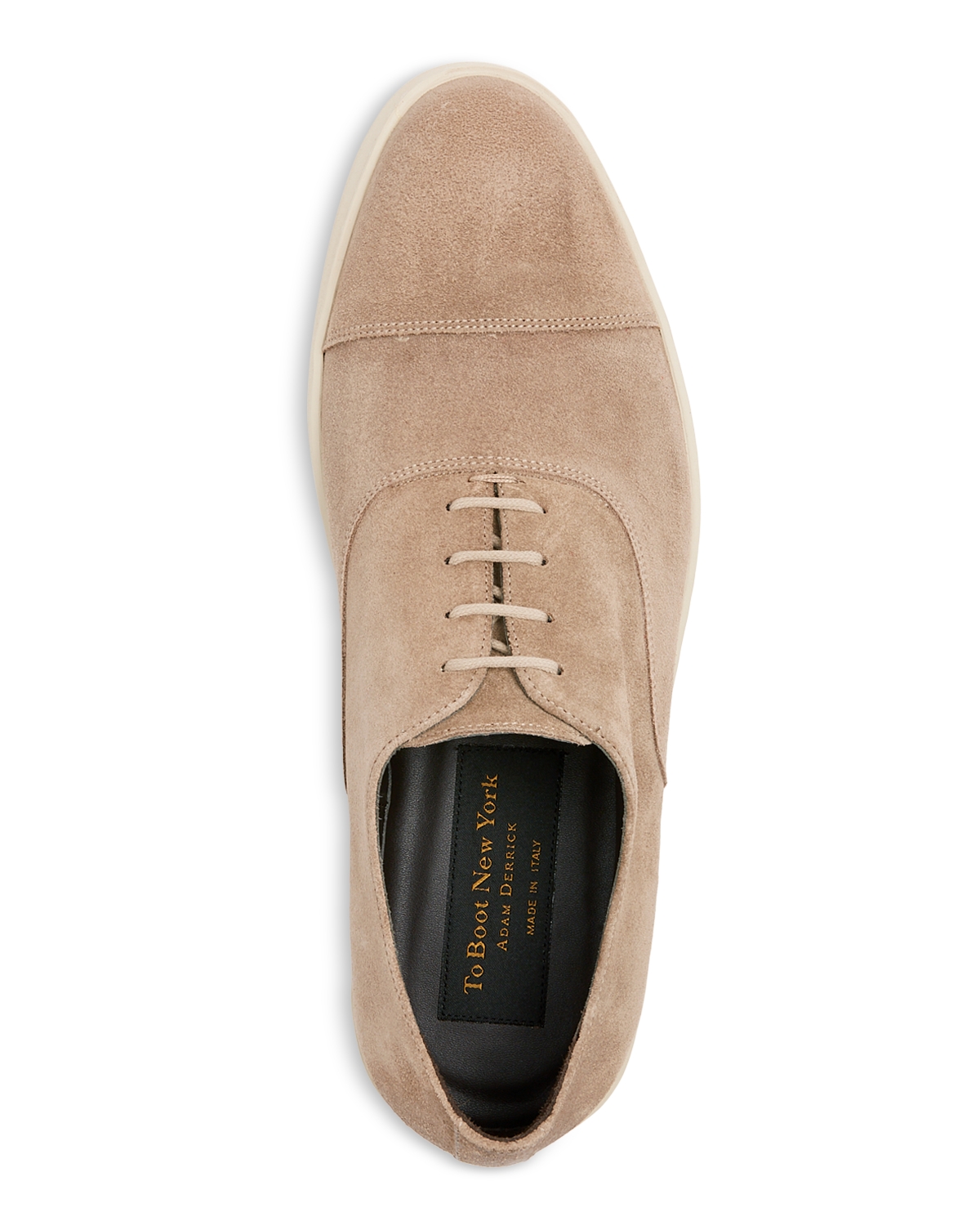 To Boot New York
ADAM DERRICK
Chamberlain Brown Suede men size 8.5 
$495 NEW Clean lines and a classic silhouette - the Chamberlain one  main image 2
