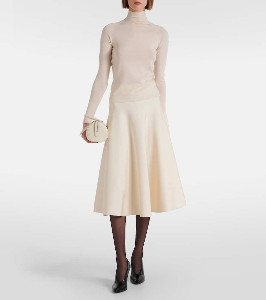 THE ROW The Row Harley Knitted Midi Skirt