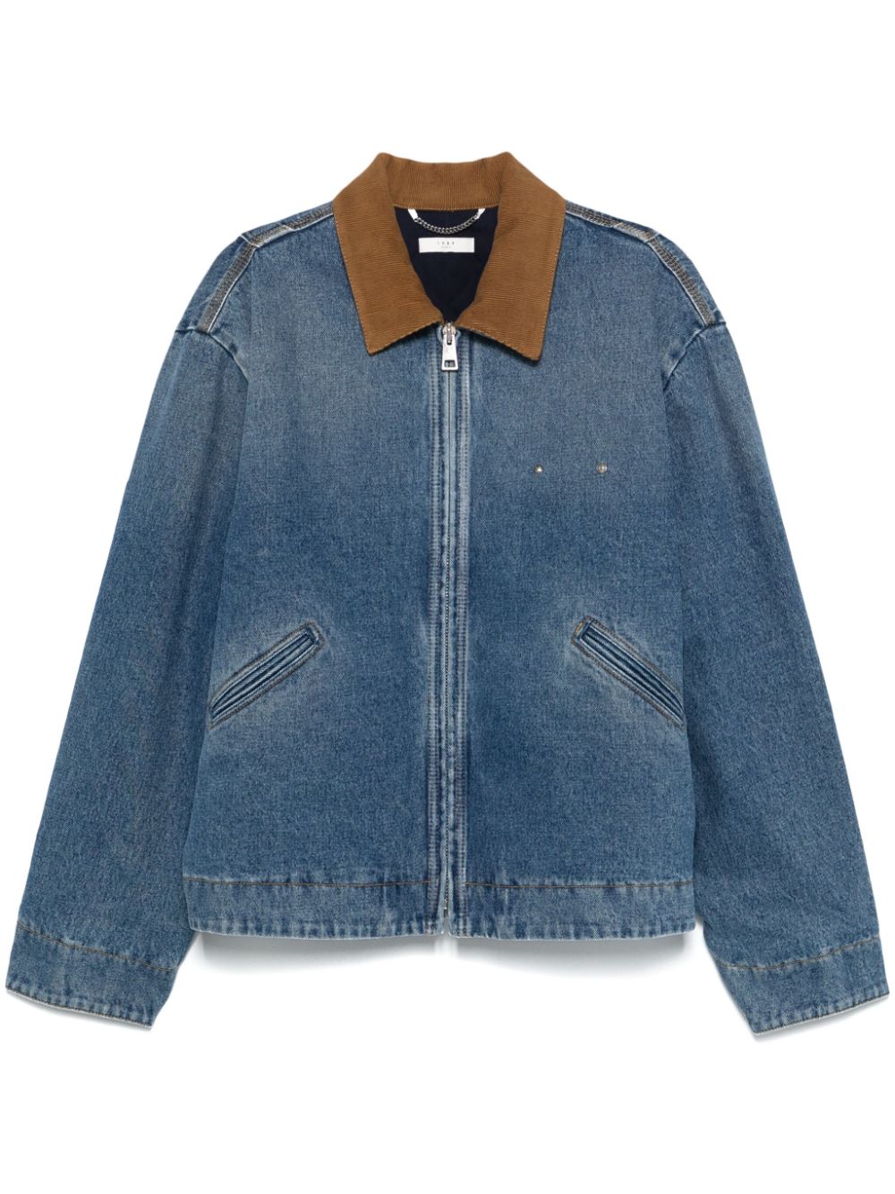 1989 STUDIO デニムジャケット 1989 STUDIO logo-embossed Denim Jacket | Blue | FARFETCH