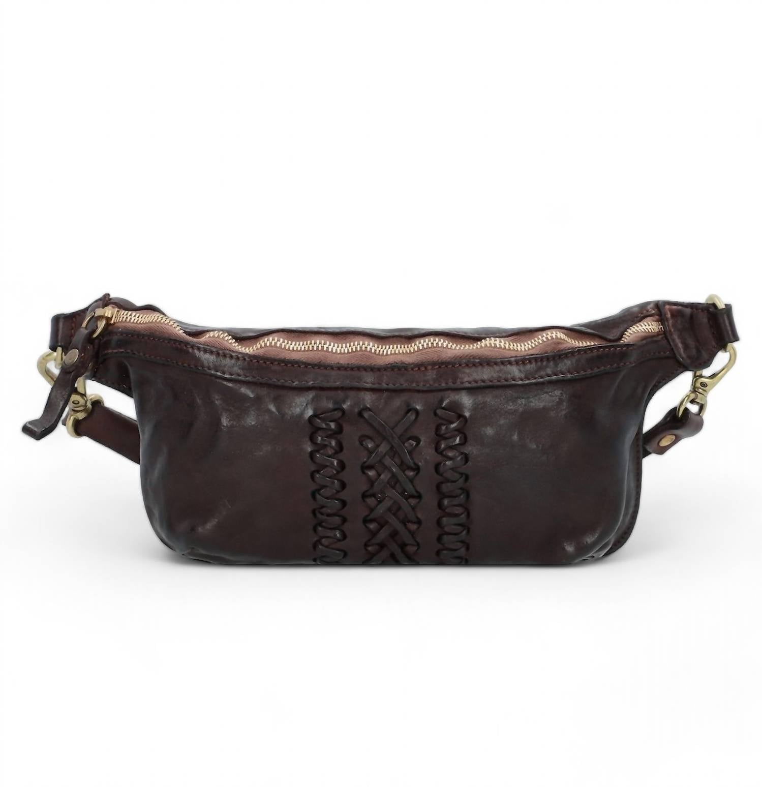 Campomaggi Leather Fanny Pack In Brown - 43% Off | Editorialist