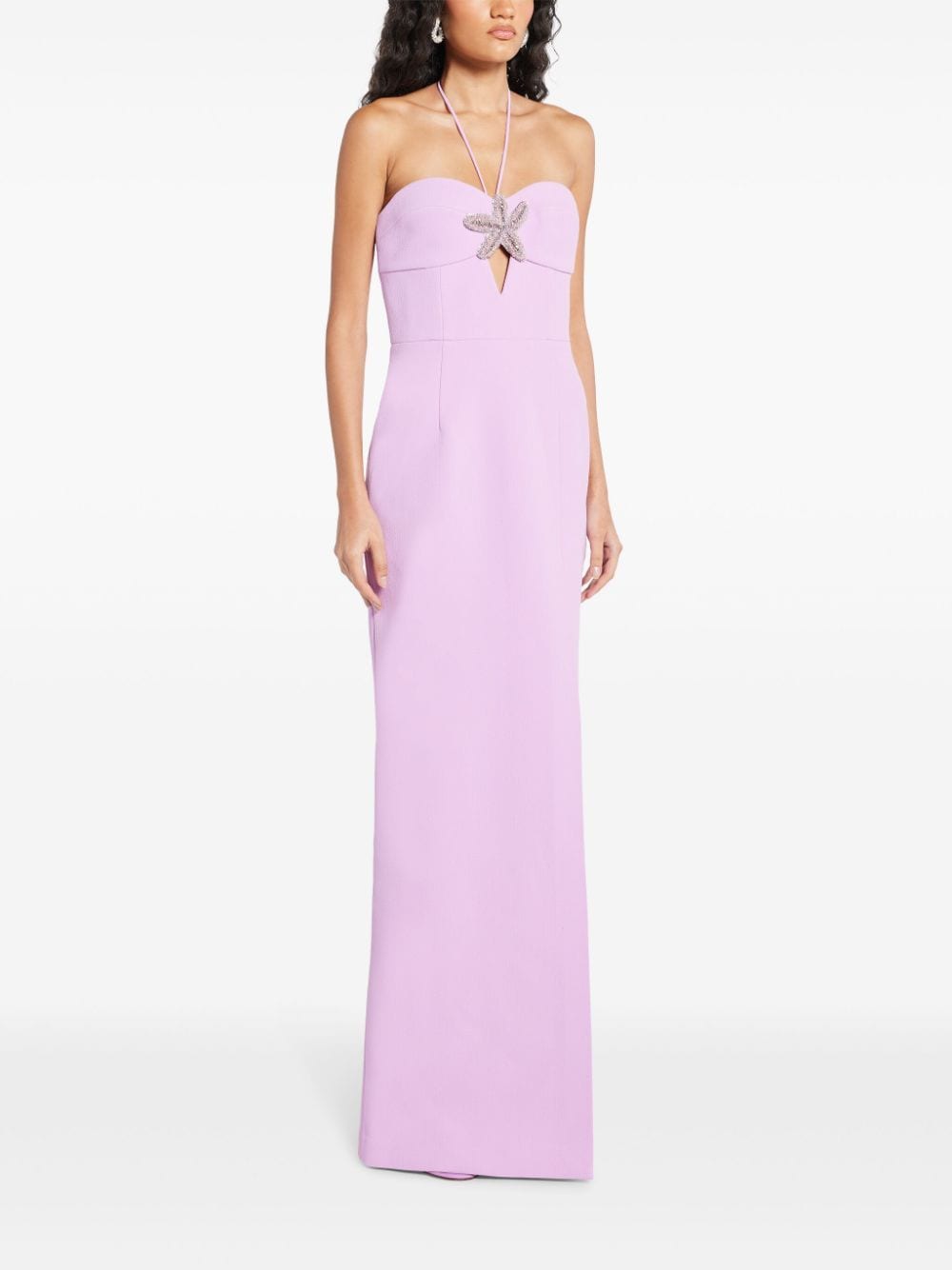Rebecca Vallance Chantara Gown In Purple - 50% Off