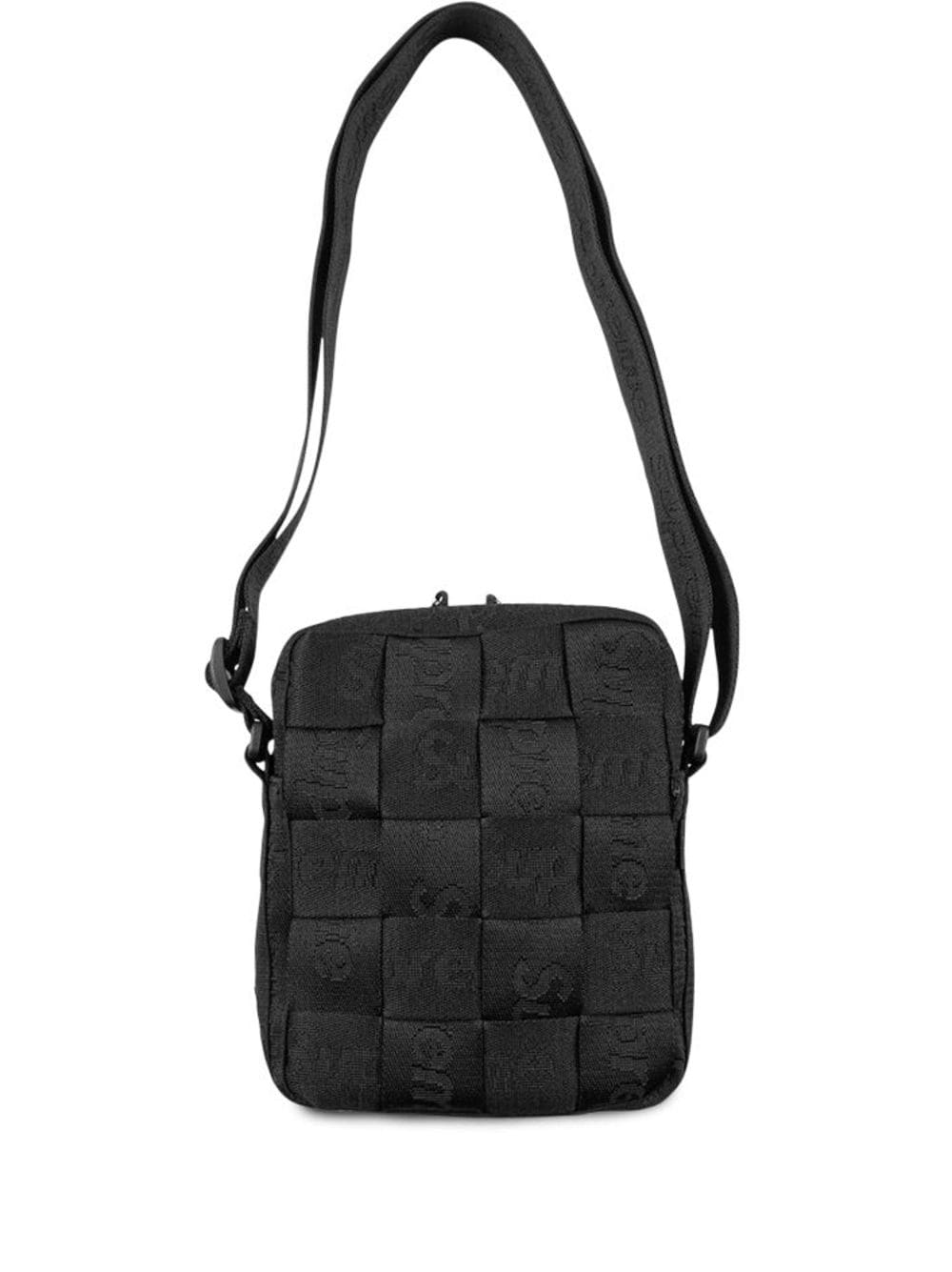 Supreme Woven Shoulder Bag - Black | Editorialist