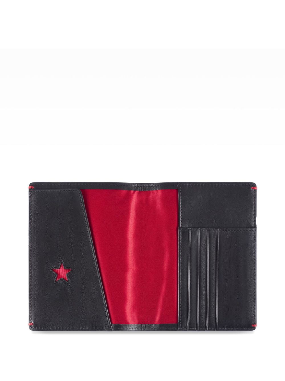 Shanghai Tang Five-Pointed Star Card Holder - Brown | Editorialist