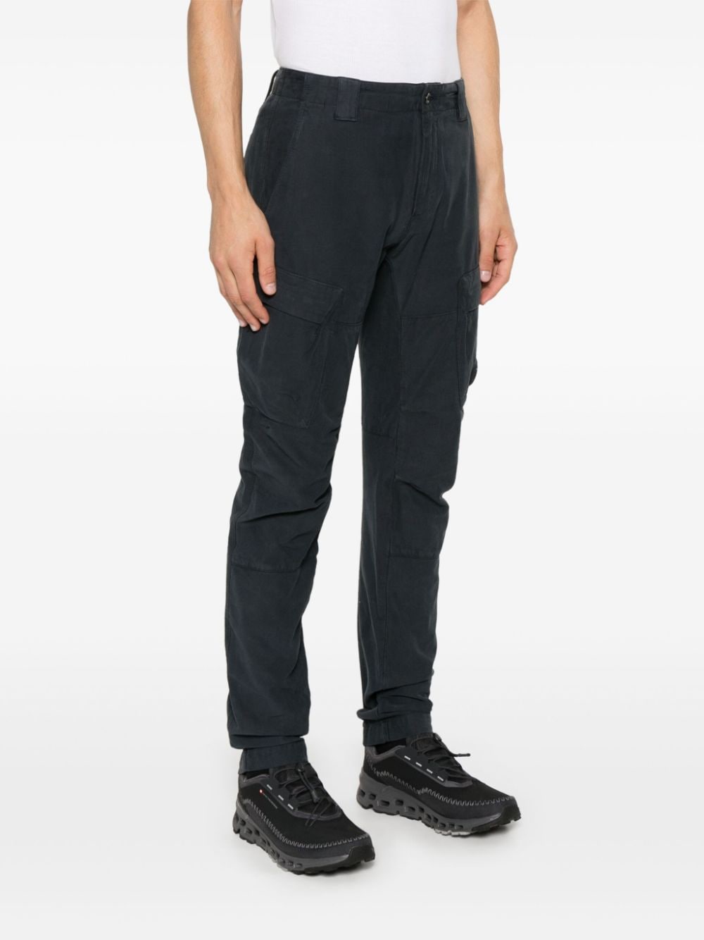 C.P. Company Corduroy Cargo Pants In Blue - 48% Off | Editorialist
