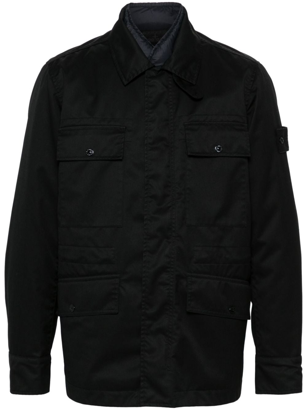 Stone Island Ghost Jacket In Black - 37% Off | Editorialist