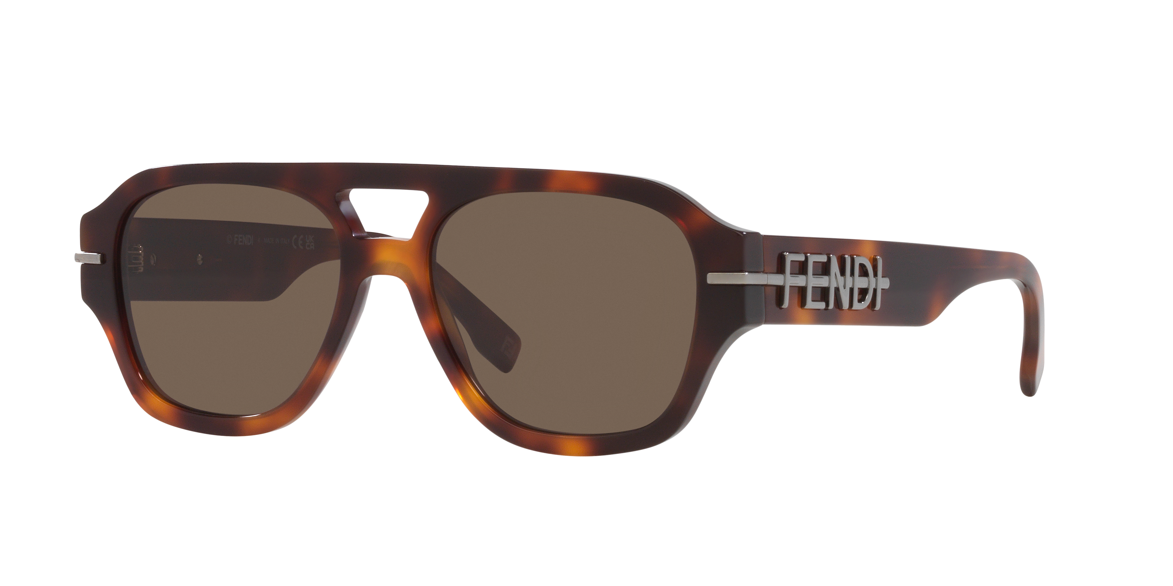Fendi Fendigraphy Sunglasses In Brown - 50% Off | Editorialist