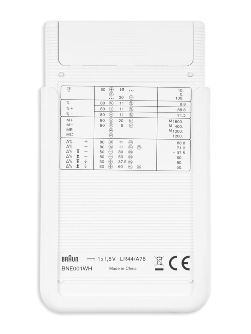 Supreme X Braun Et66 Calculator - White | Editorialist
