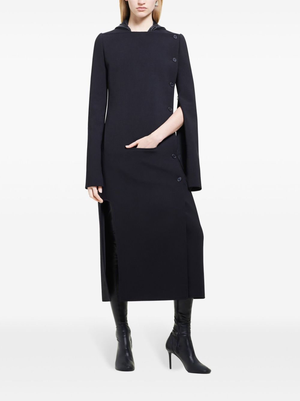 COURREGES Courrèges Buttoned Tailored Coat