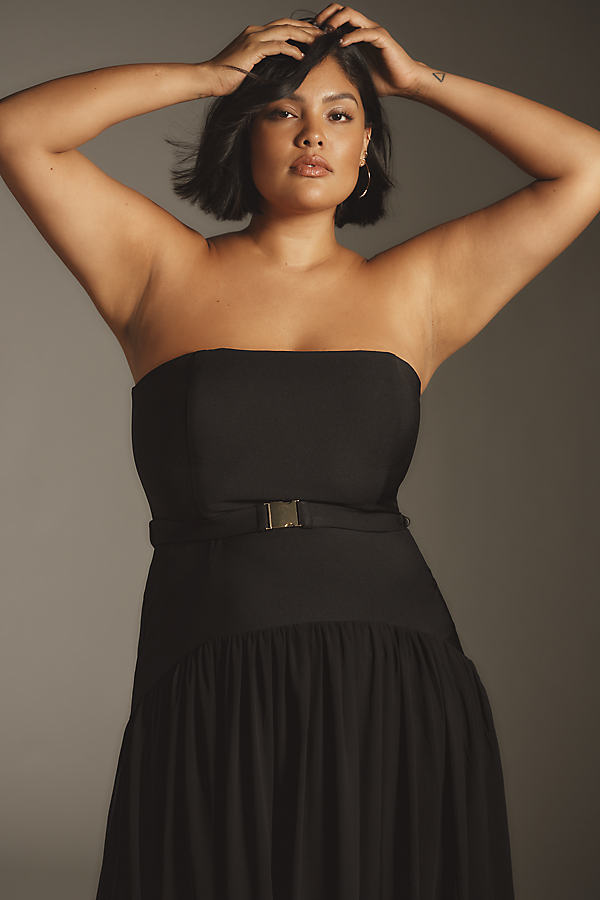 Hutch Carmel Strapless Maxi Dress In Black - 79% Off | Editorialist Hutch Carmel Strapless Maxi Dress In Black - 79% Off | Editorialist