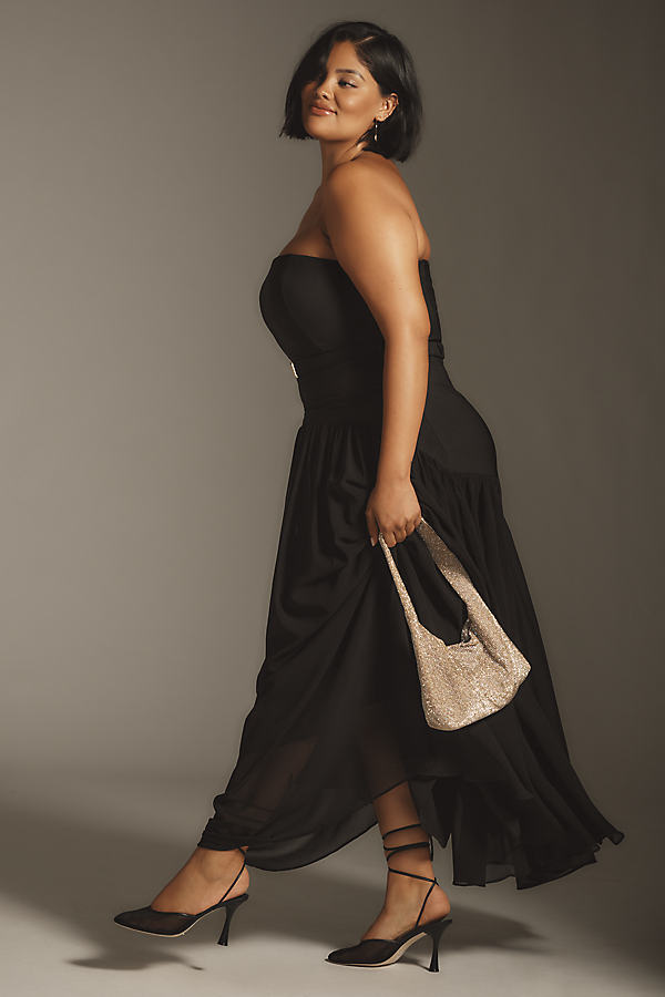 Hutch Carmel Strapless Maxi Dress In Black - 79% Off | Editorialist Hutch Carmel Strapless Maxi Dress In Black - 79% Off | Editorialist