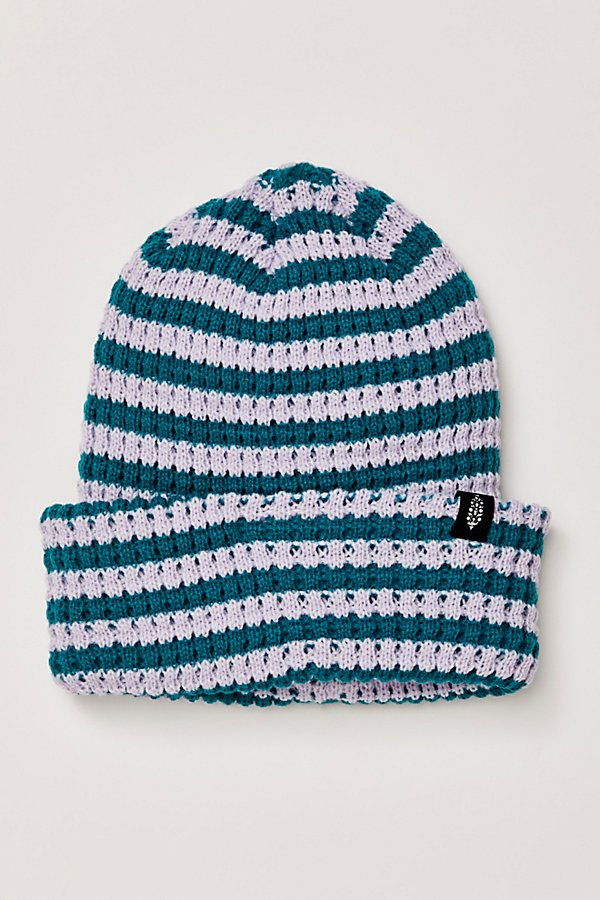 Free People Stripe It Up Cool Down Beanie - Wildberry  display picture 1