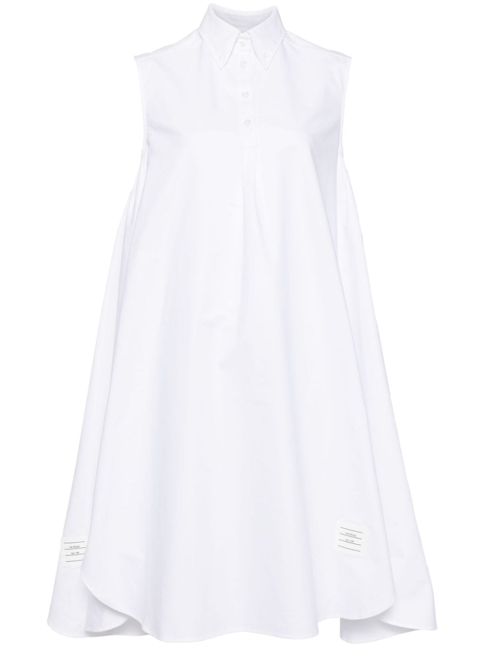 thom browne white dress Sleeveless Button-Down Collar Day - dimensional tweed size-38-x-30 USMC MARINE CORPS DRESS SIZE:US 8
