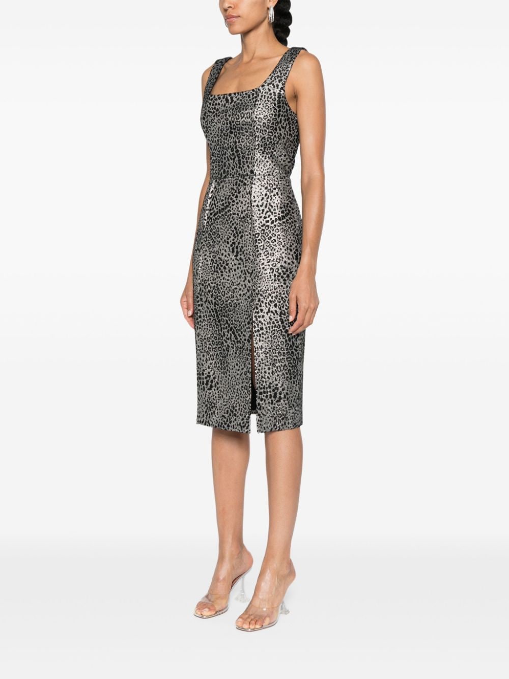 versace virtus animalier embroidered mini dress VERSACE 2020 Runway Virtus Animalier bead embellished dress IT40 S $7800 at 1stDibs