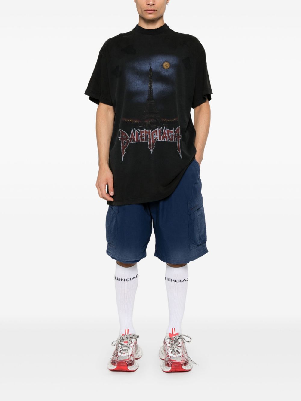 BALENCIAGA paris mooon Tee 4 【公式通販】