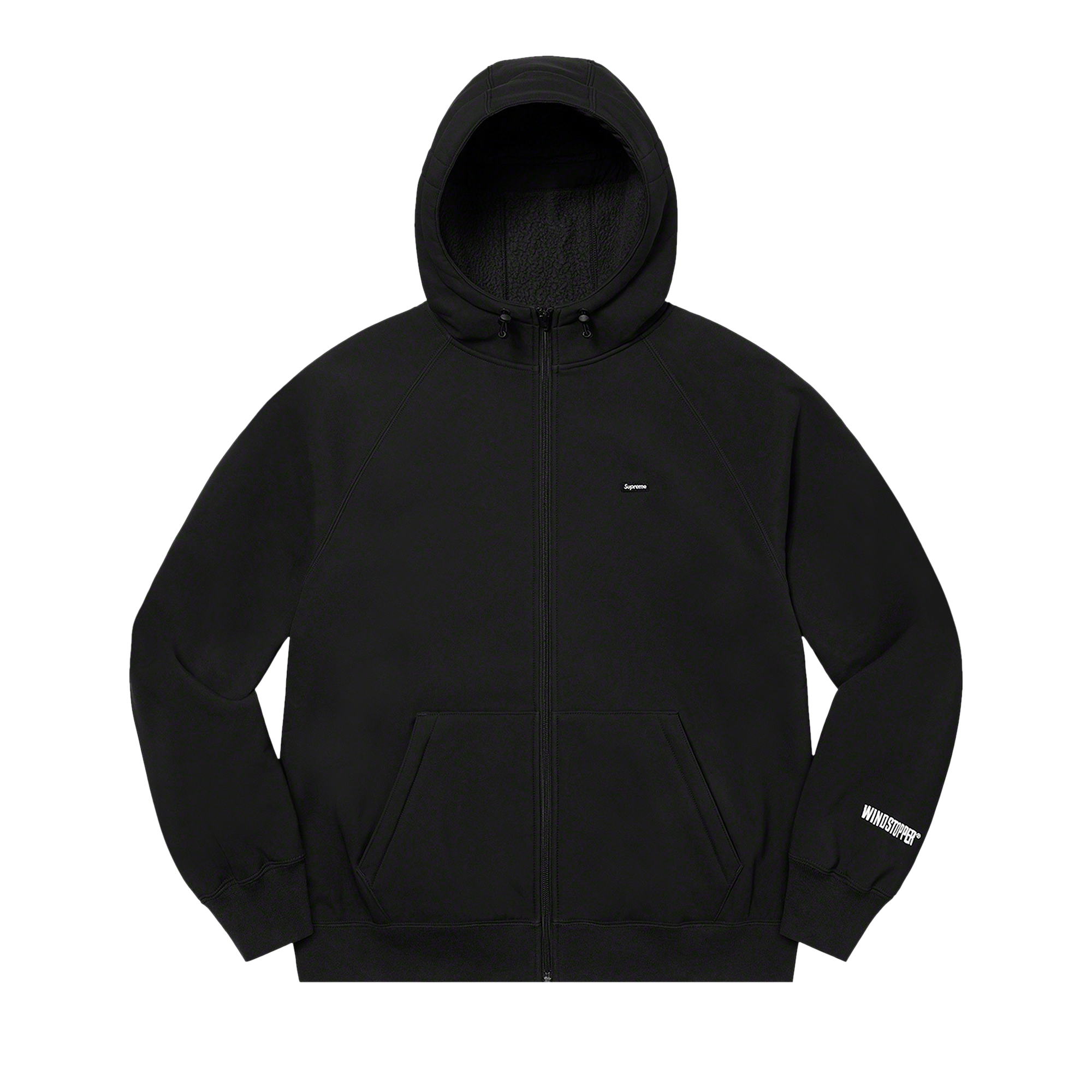 Supreme Cargo Pocket Zip Up Sweatshirt - Black | Editorialist