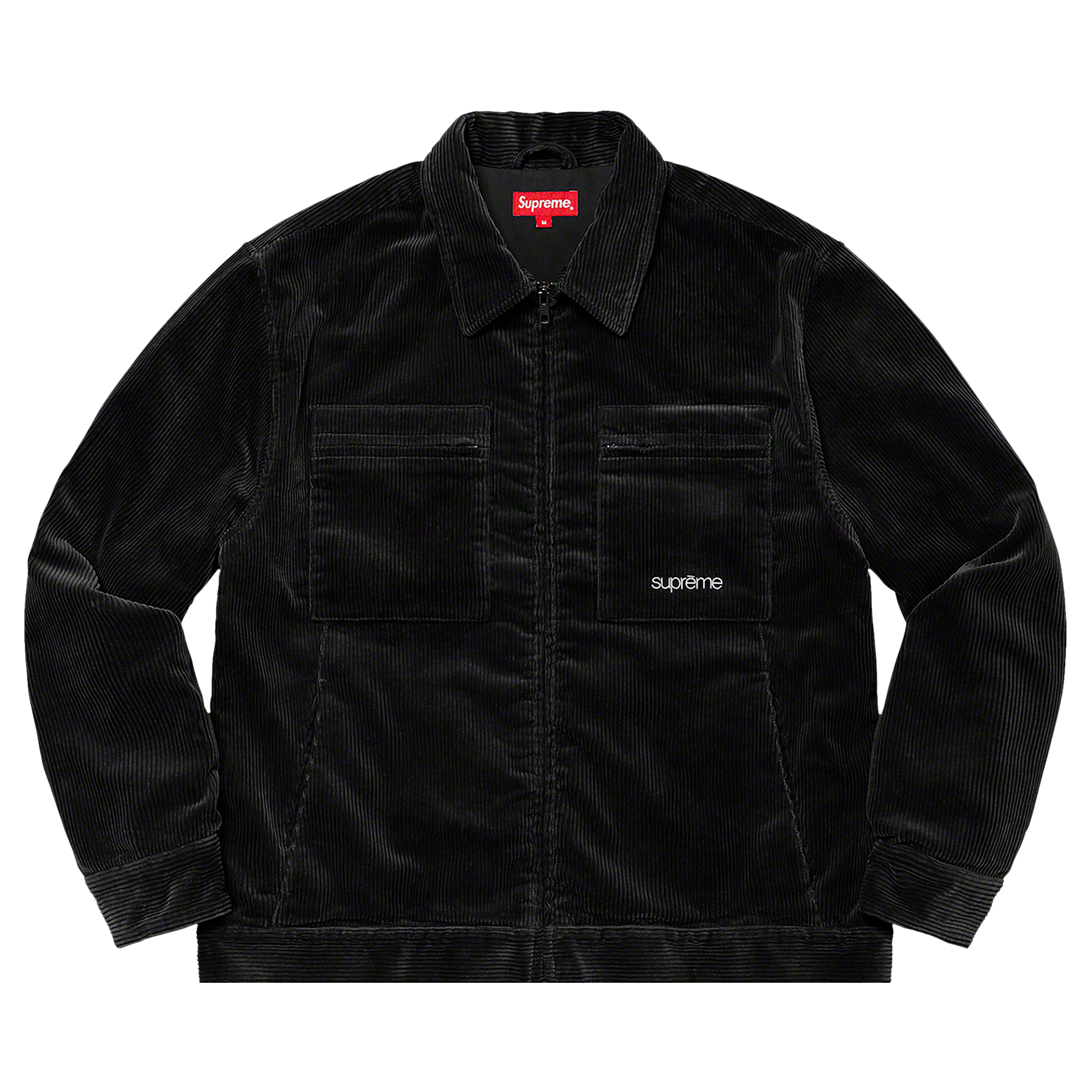 Supreme X Dickies Corduroy Work Jacket - Black | Editorialist