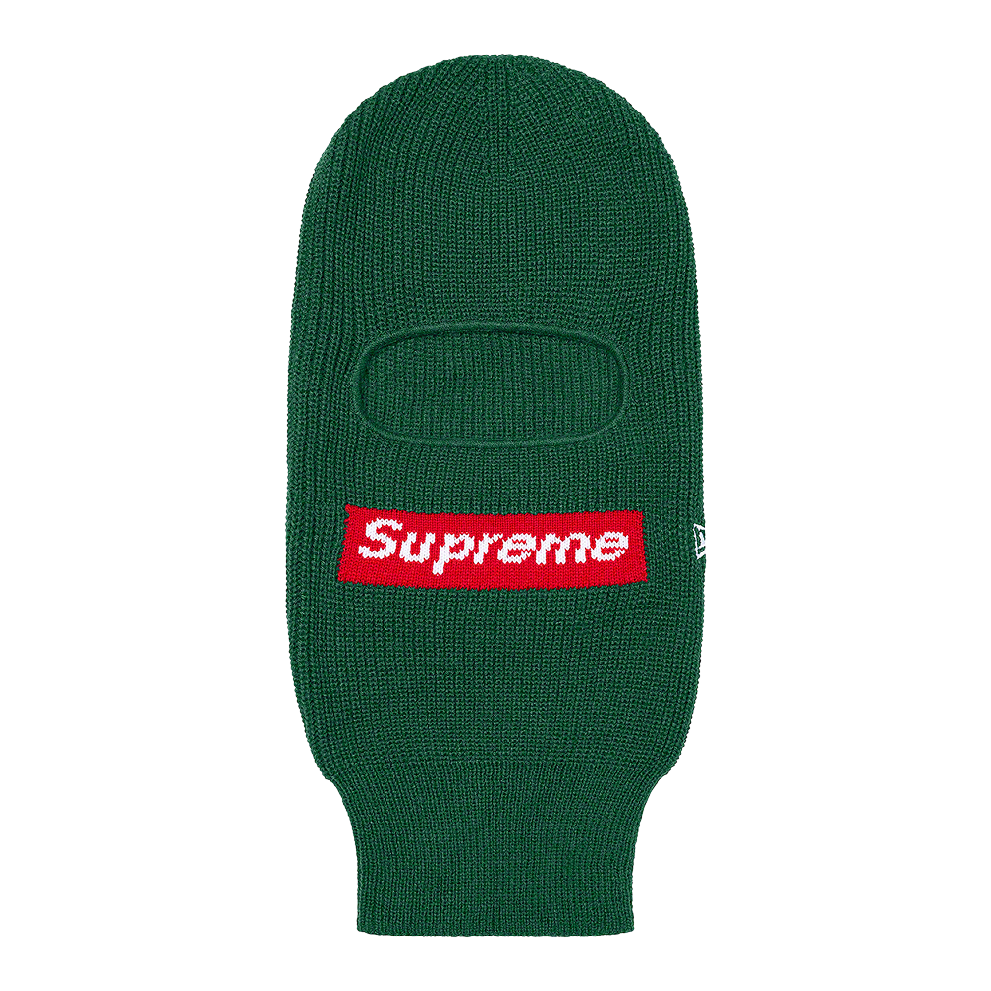 Supreme X New Era Box Logo Balaclava - Green | Editorialist