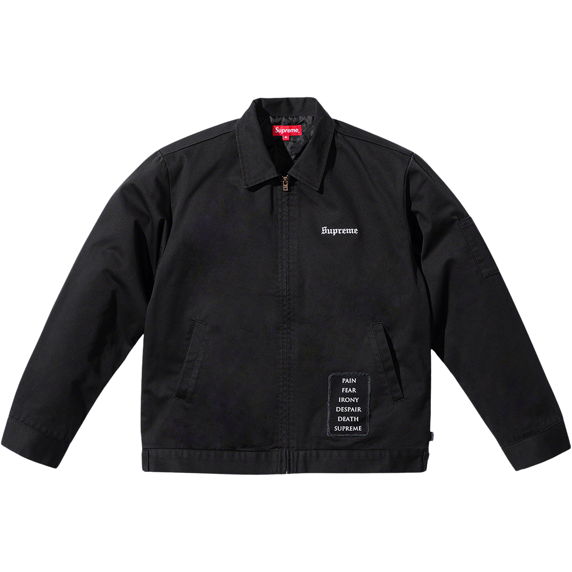 Supreme X Antihero Work Jacket - Black | Editorialist