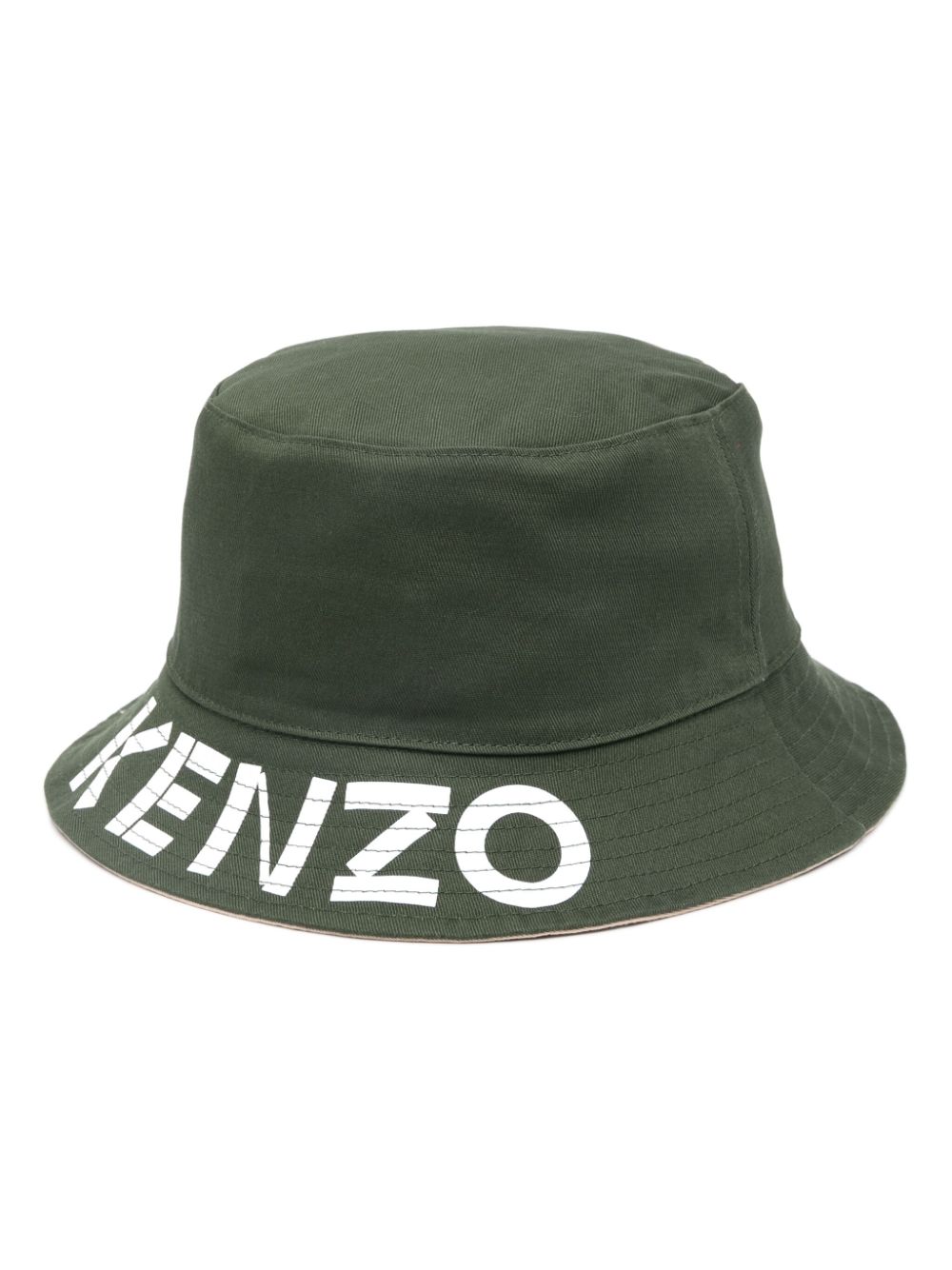 Kenzo Graphy Reversible Bucket Hat - Neutrals | Editorialist