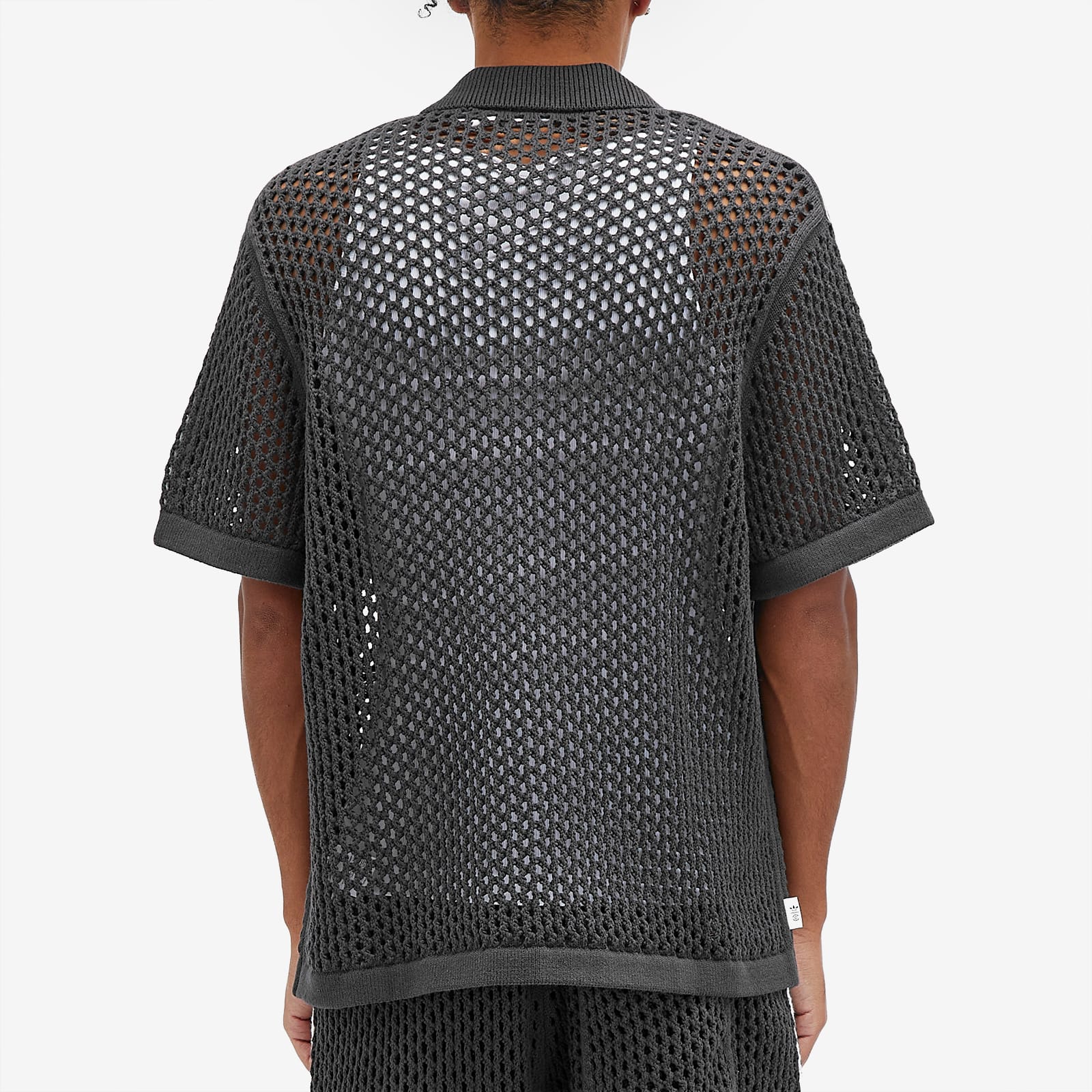 Adidas Clot Crochet Ec Polo - Carbon | Editorialist