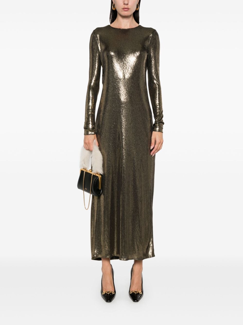 TWINSET TWINSET Laminated Long Dress