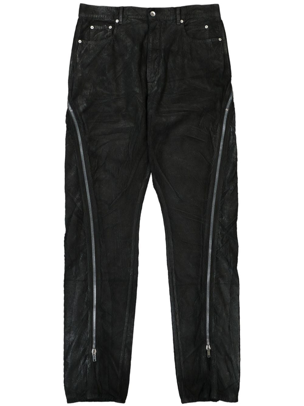 RICK OWENS Aircut Decorative-Zip Skinny Joggers