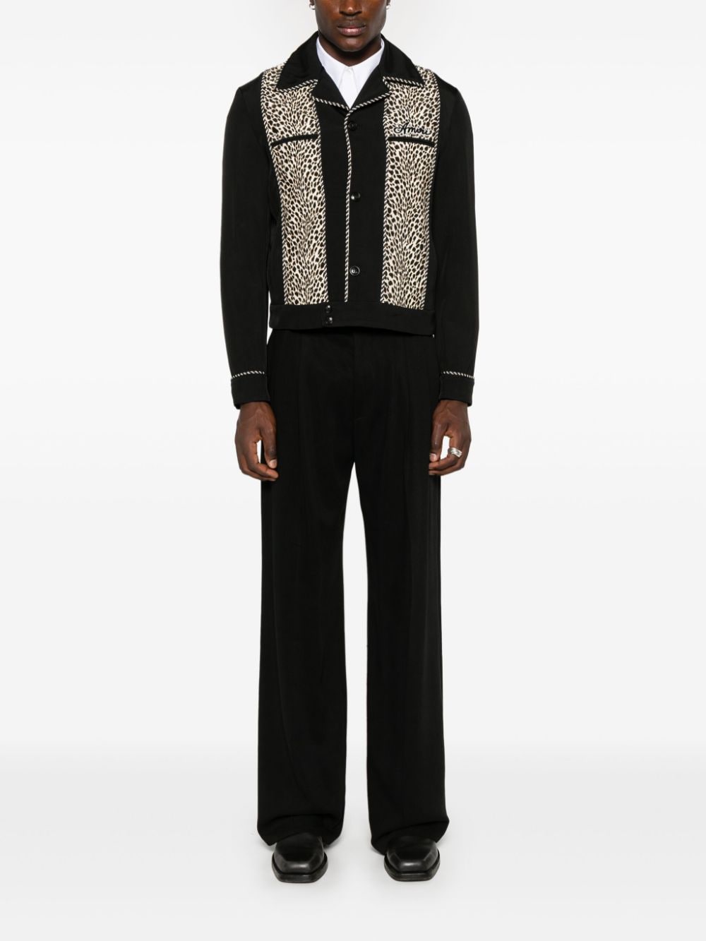 AMIRI AMIRI Leopard Cadet Jacket