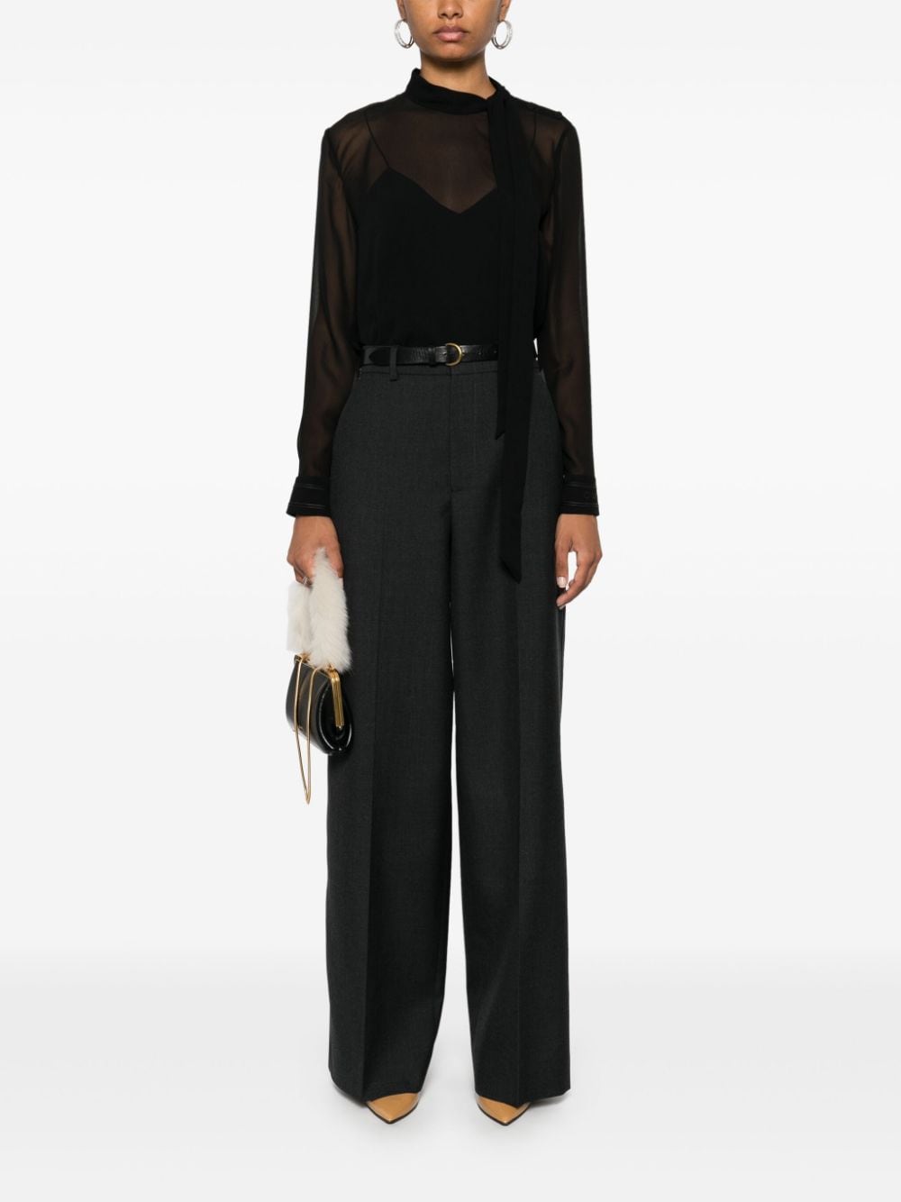 GUCCI Gucci Wool Gabardine Trousers