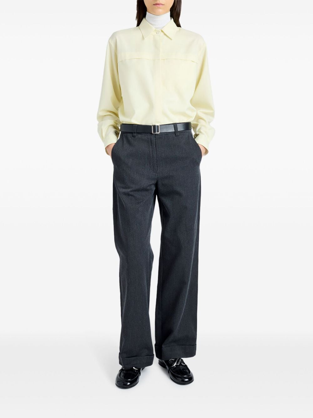 PROENZA SCHOULER WHITE LABEL Proenza Schouler White Label Rose Shirt