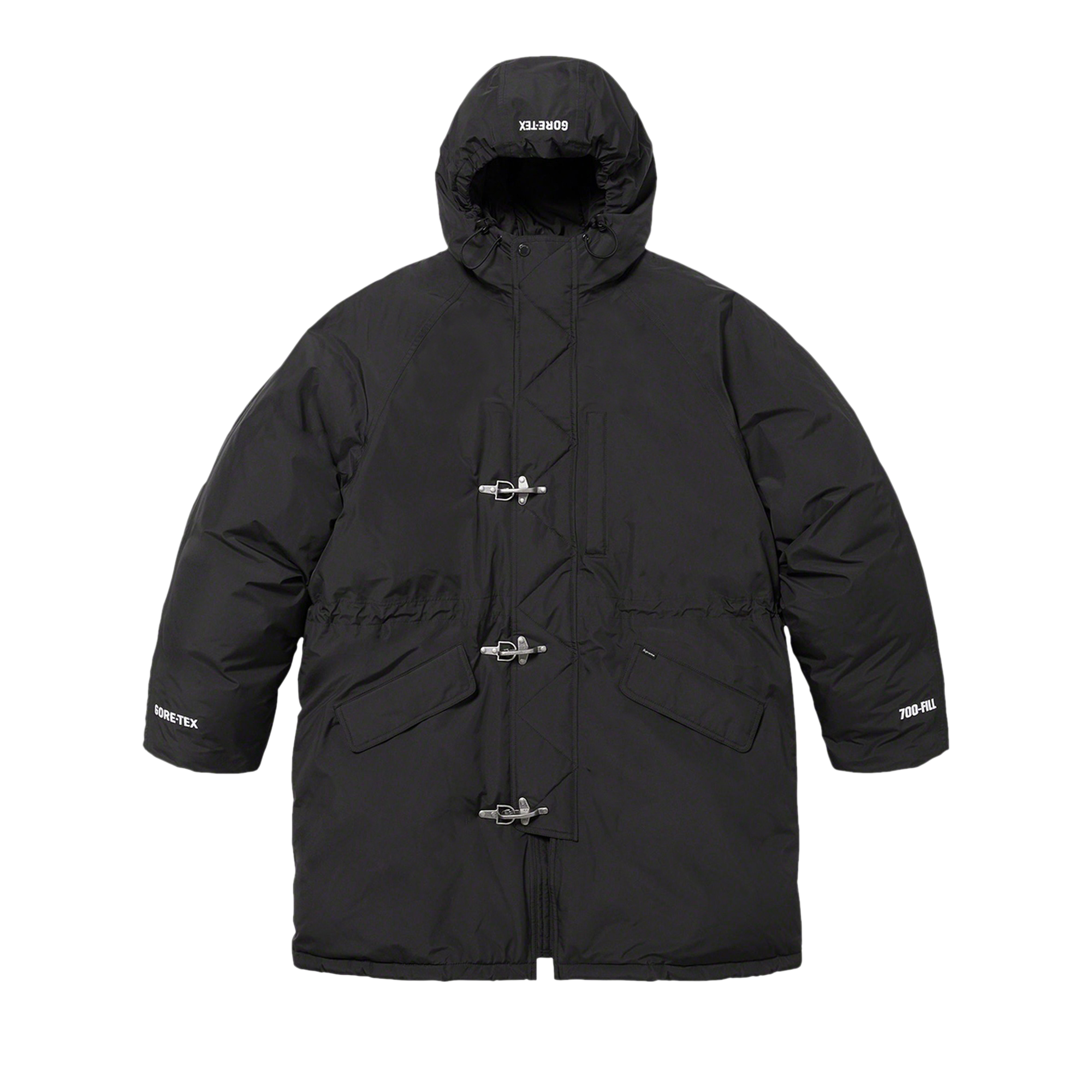 Supreme Gore-Tex 700-Fill Down Parka - Black | Editorialist