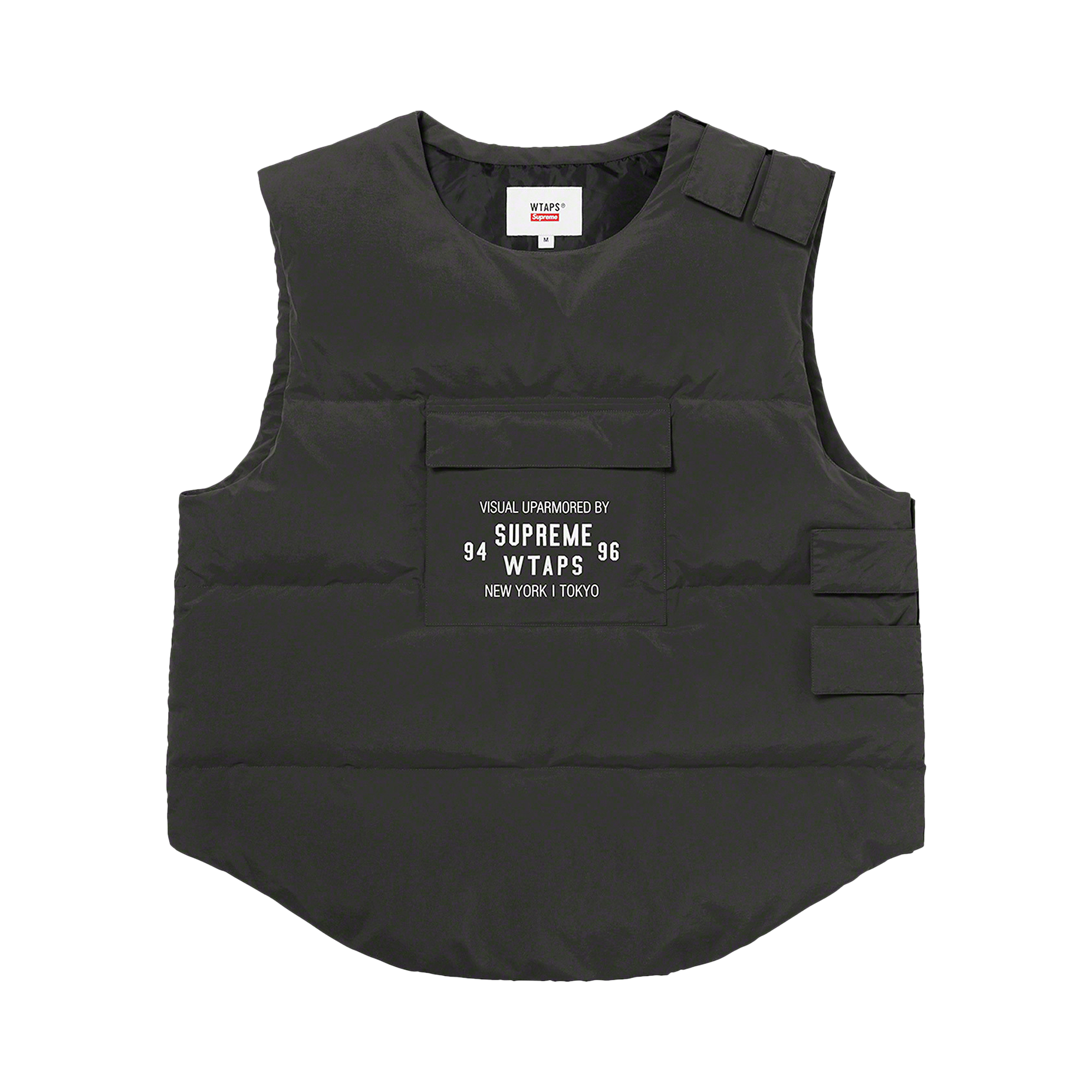 Supreme X Mm6 Maison Margiela Washed Cotton Suit Vest - Blue